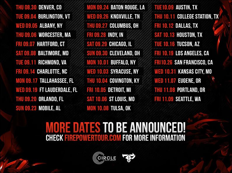 Announcement: Datsik Firepower tour ending in Seattle on Friday ...