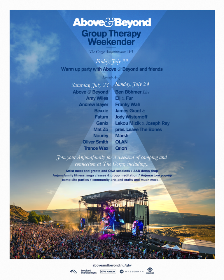 Above & Beyond: ABGT Returns to The Gorge! - EmeraldCityEDM