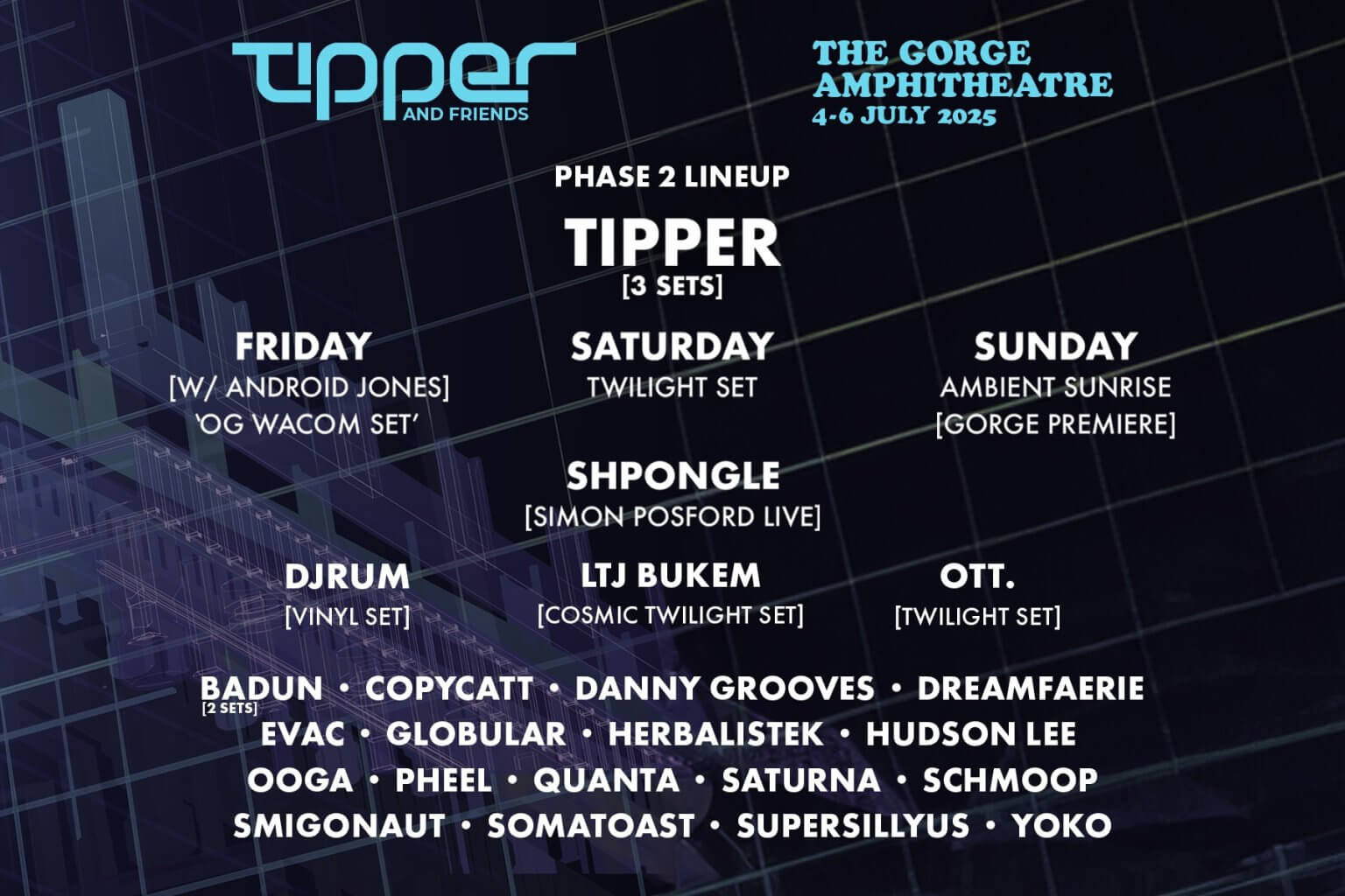 Tipper & Friends at the Gorge - EmeraldCityED