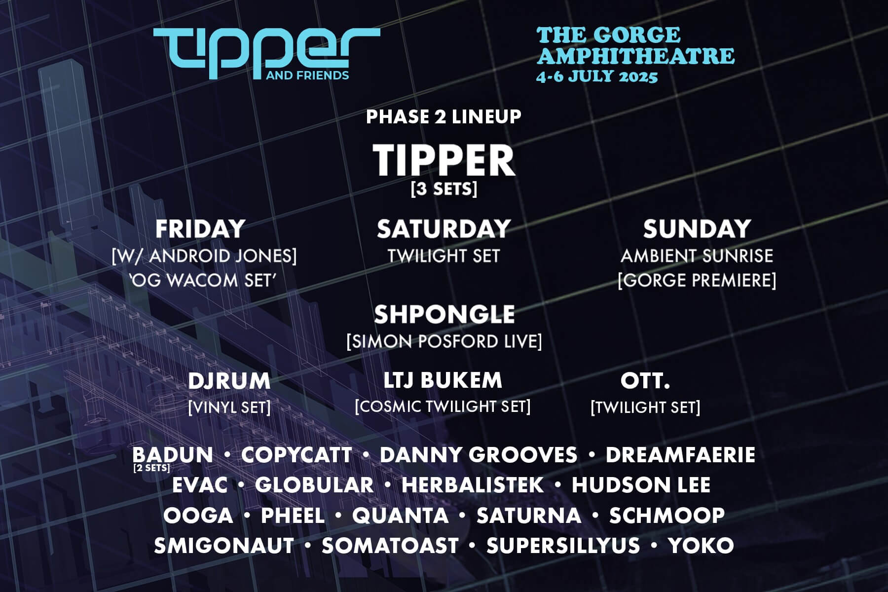 Tipper & Friends at the Gorge - EmeraldCityED